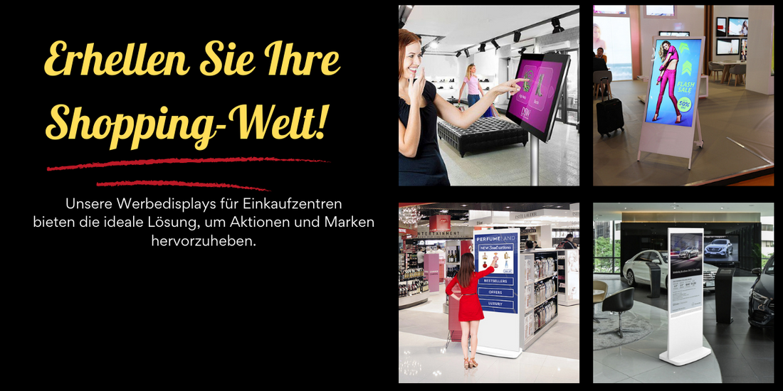 Ihre Botschaft im besten Licht – Modulare Displays® - München – Digitale Werbedisplays ...
